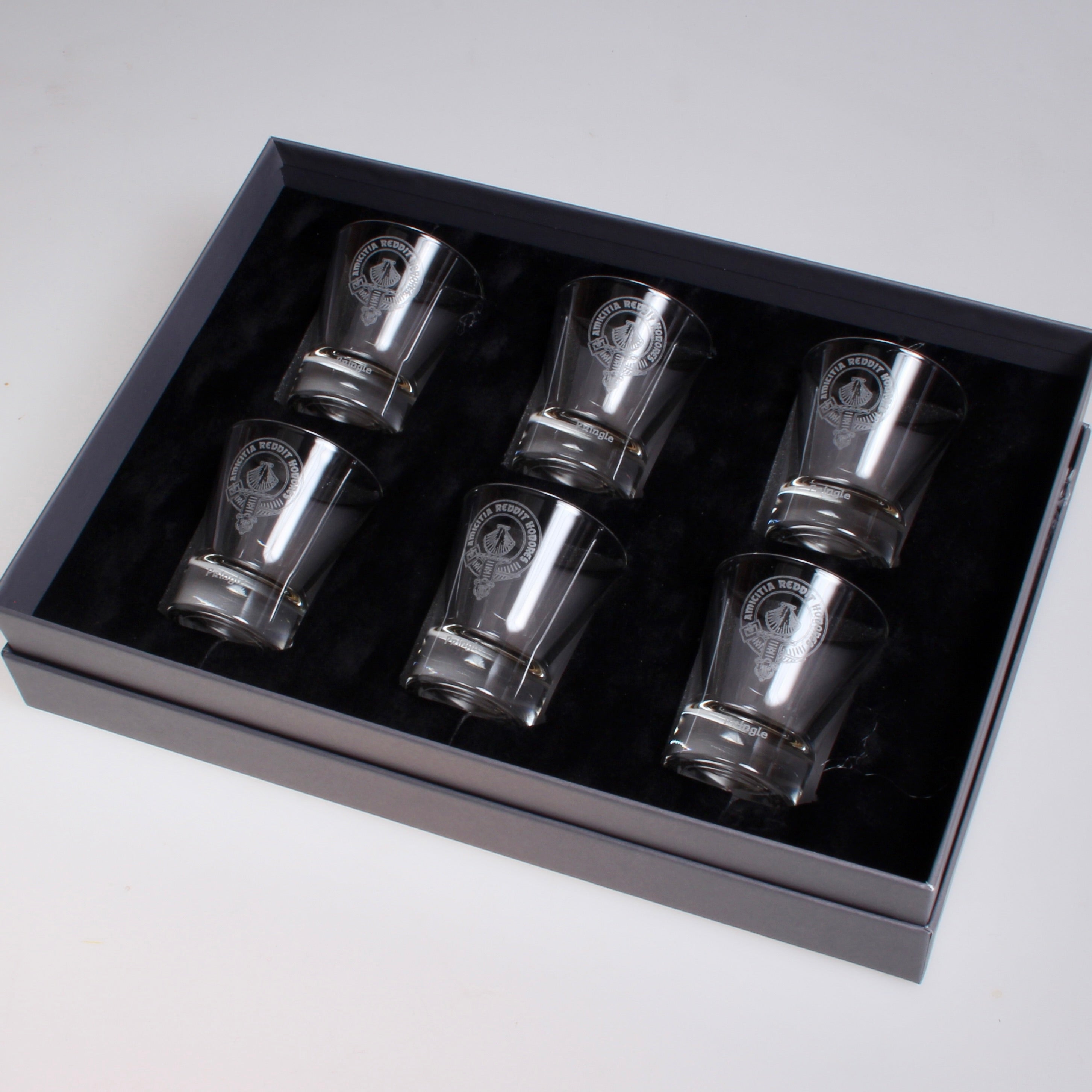 Clan Crest Dram Glass Set of 6