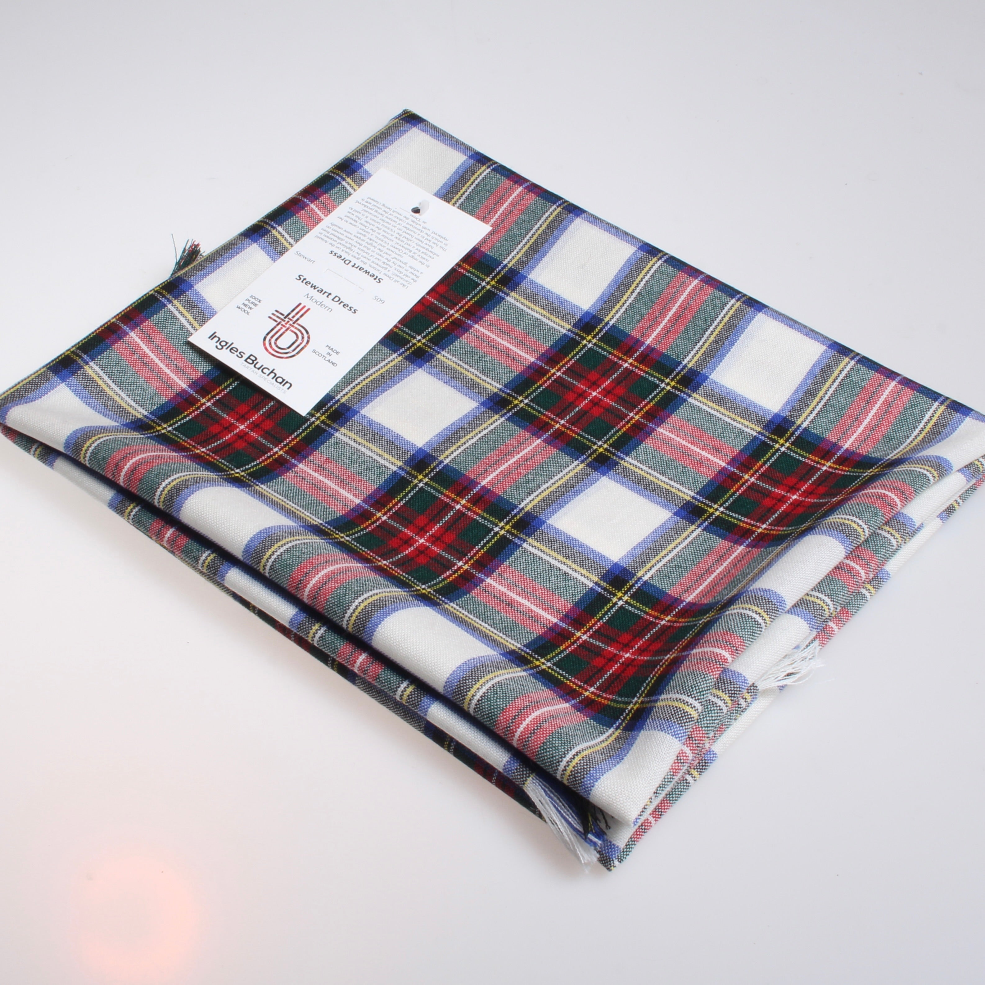 Stewart Dress Modern Tartan Shawl