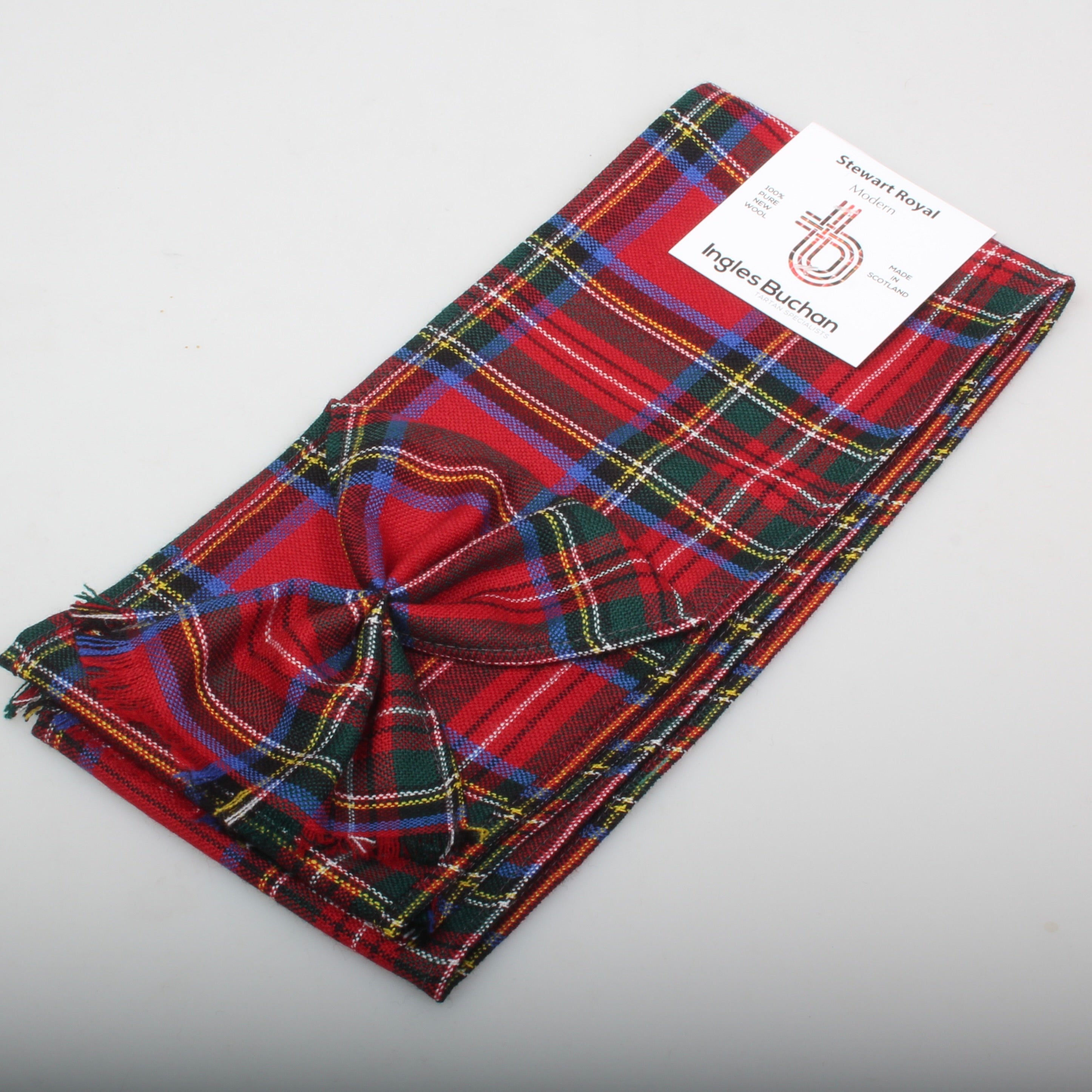 Wool Mini Sash in Ancient Tartan
