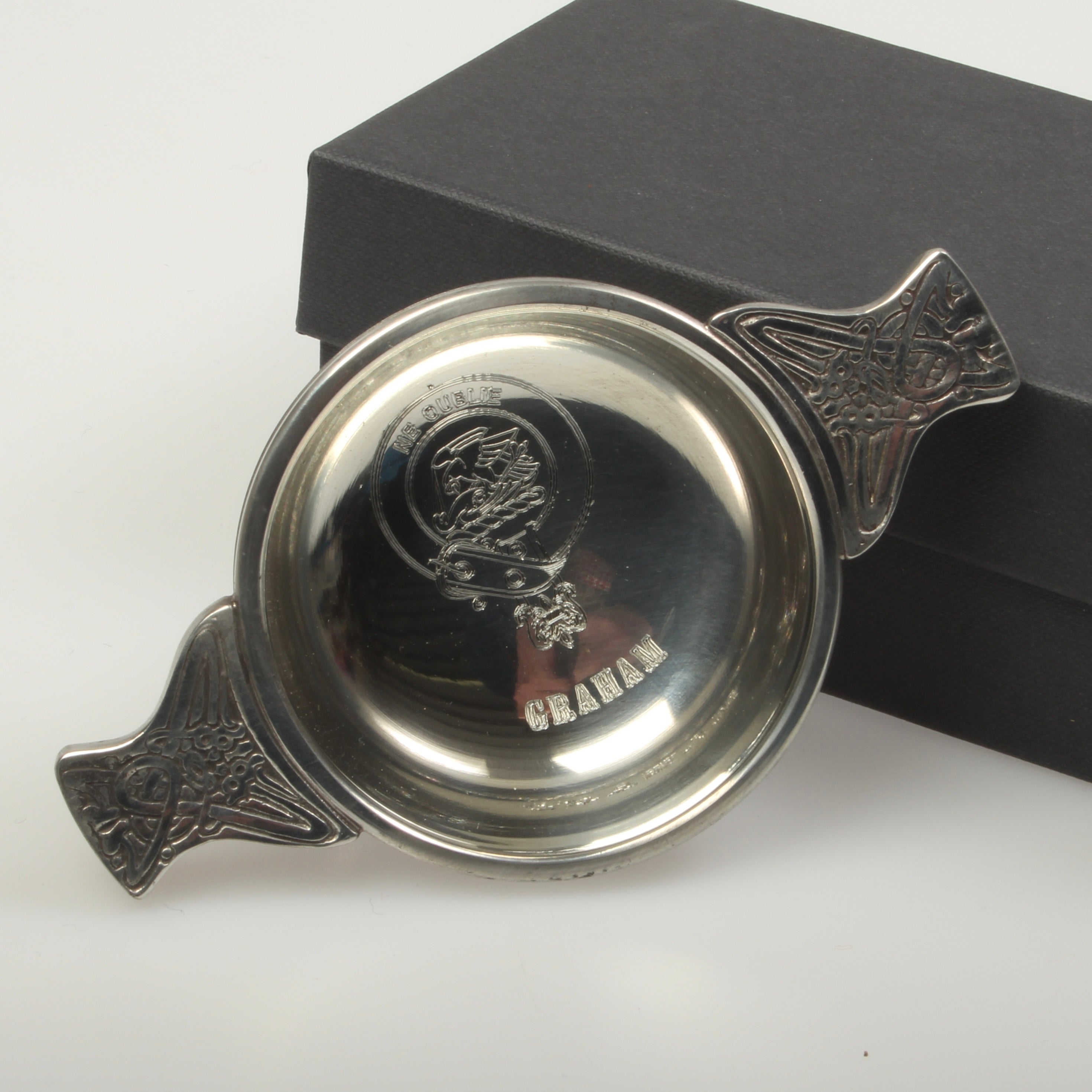 Graham Clan Crest Quaich