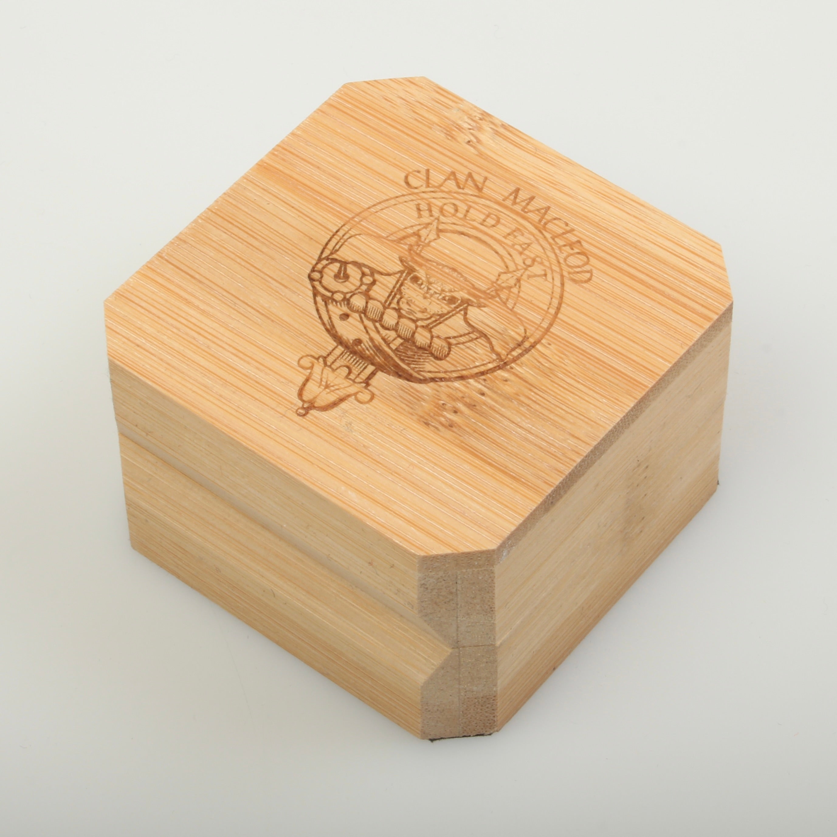 MacLeod Clan Crest Ring Box