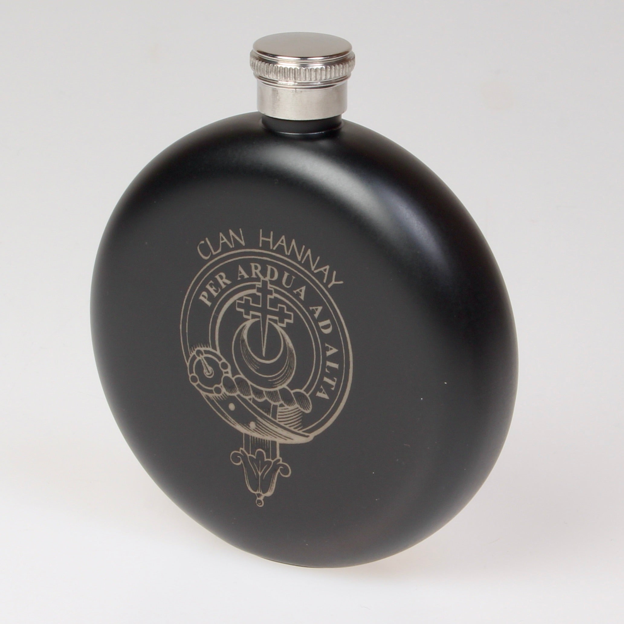 Personalized Clan Crest Flask