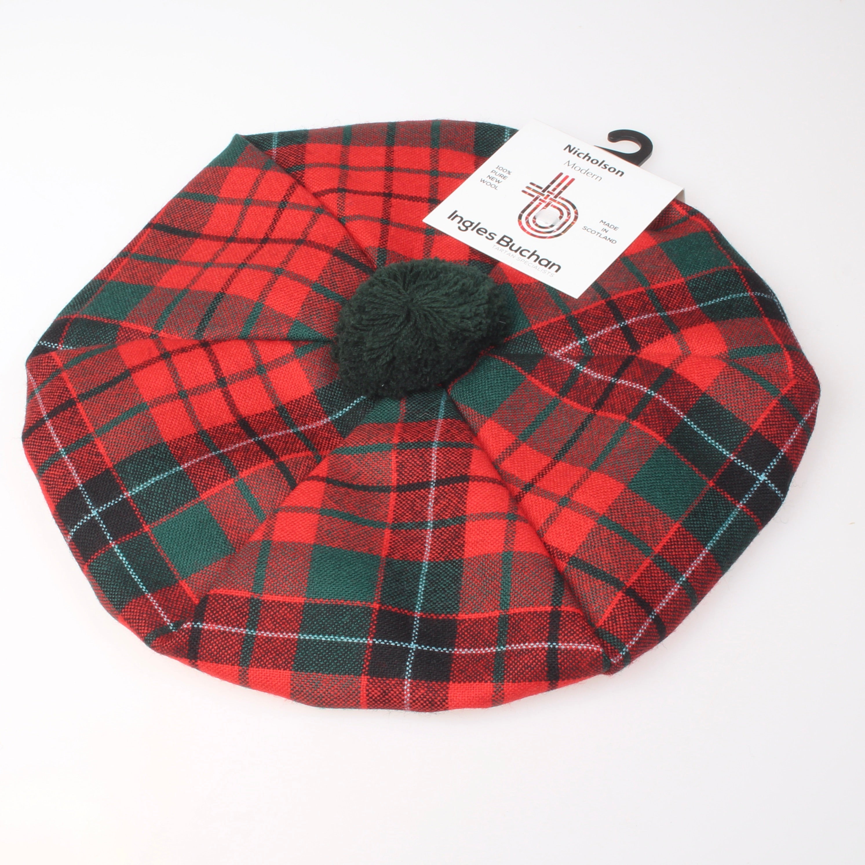 Nicholson Wool Tartan Tam