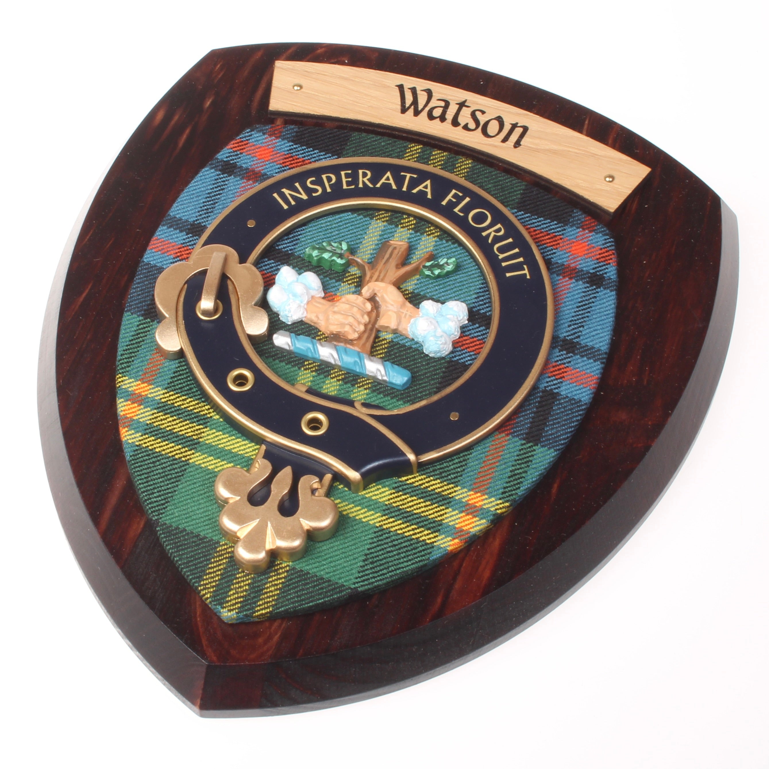 Handmade Watson Clan Crest Plaque