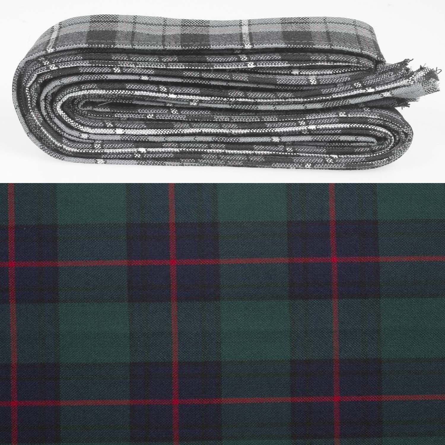 Wool Strip Ribbon in Shaw Modern Tartan