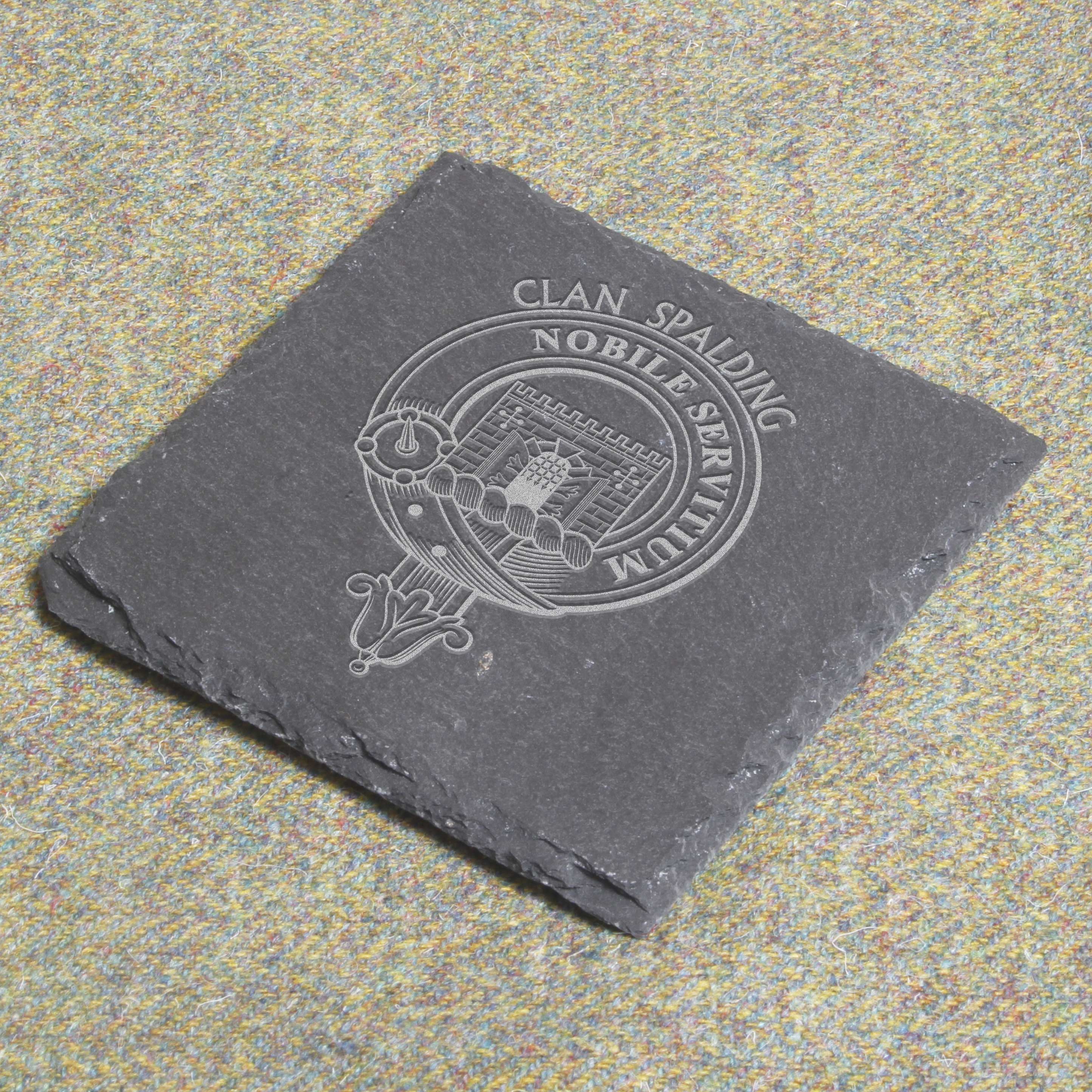 Spalding Clan Crest Coaster
