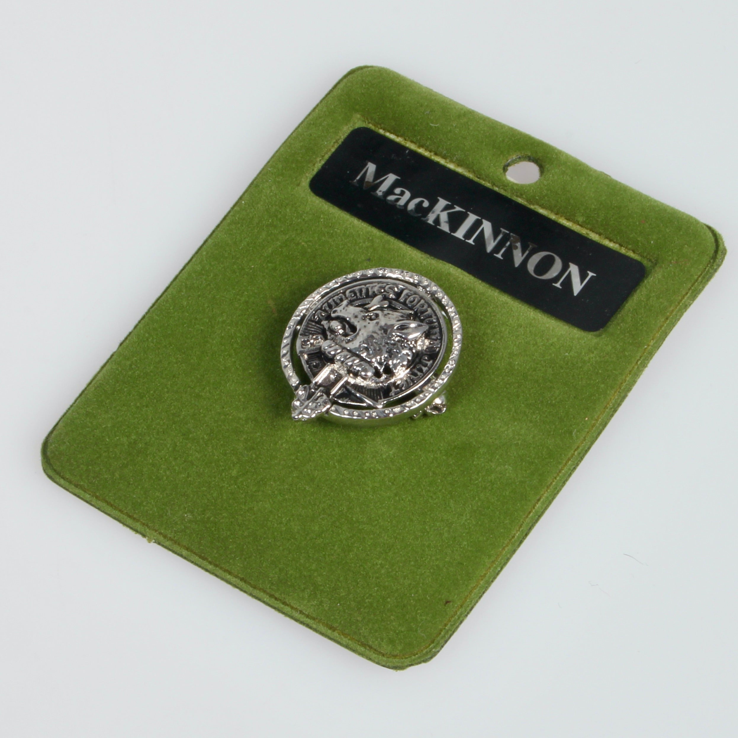 MacKinnon Clan Crest Pin Badge