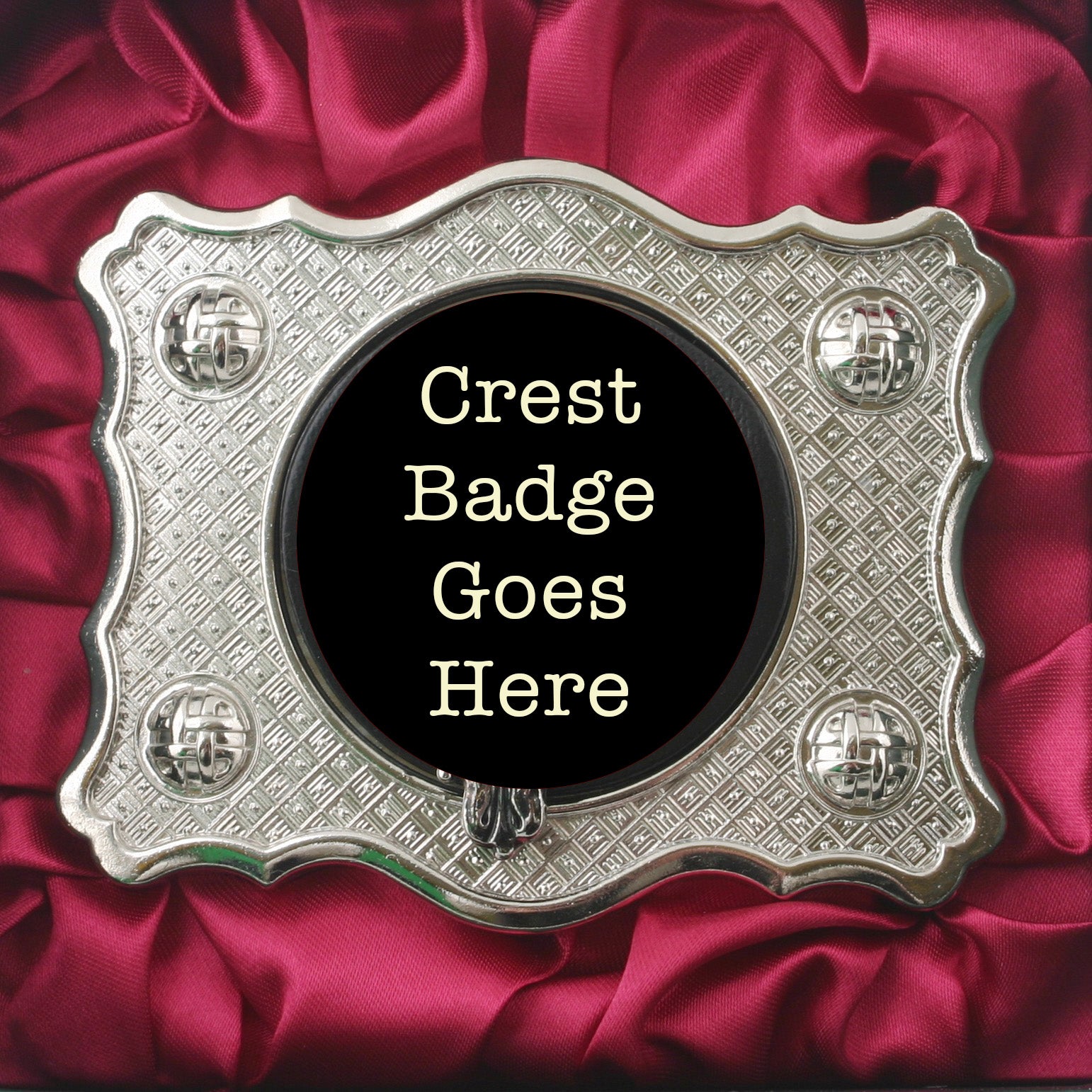 MacKenzie Pewter Clan Crest Buckle