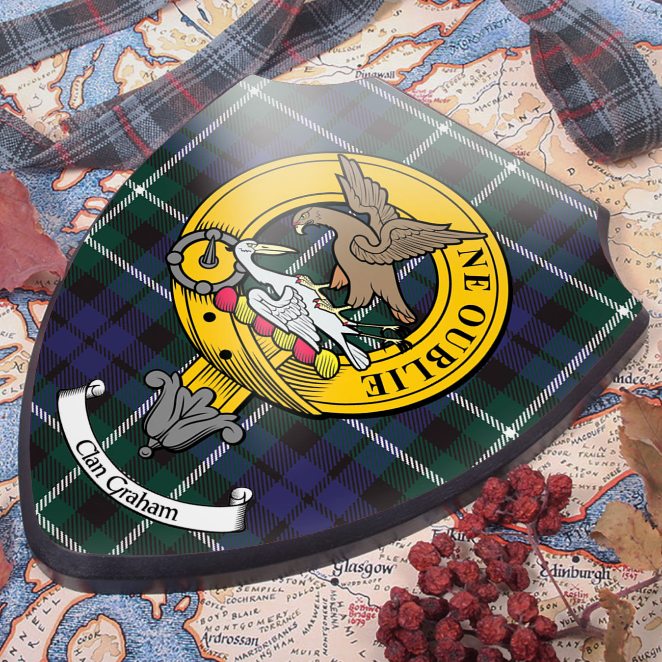 Graham Clan Crest Wall Plaque