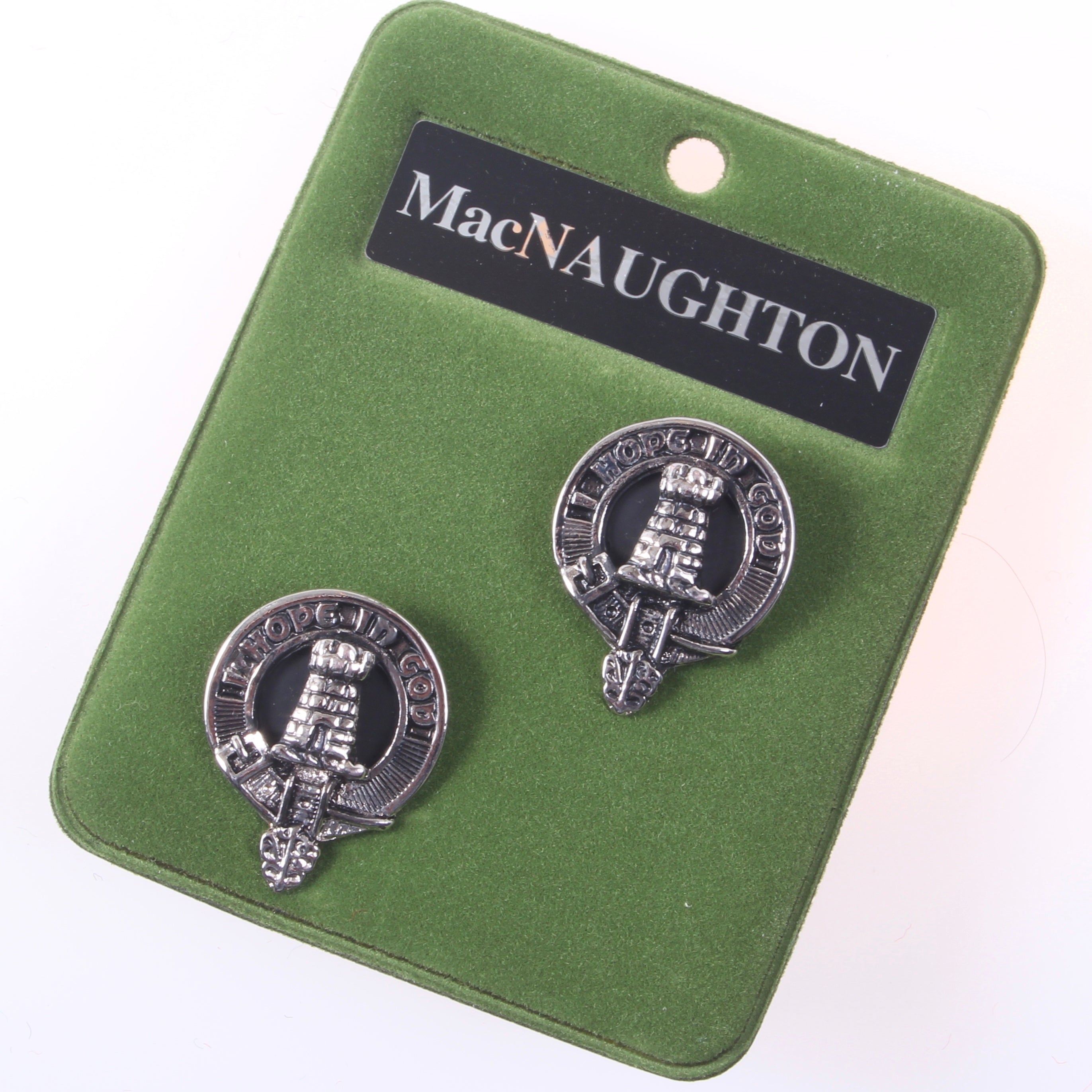 MacNaughton Clan Crest Cufflinks