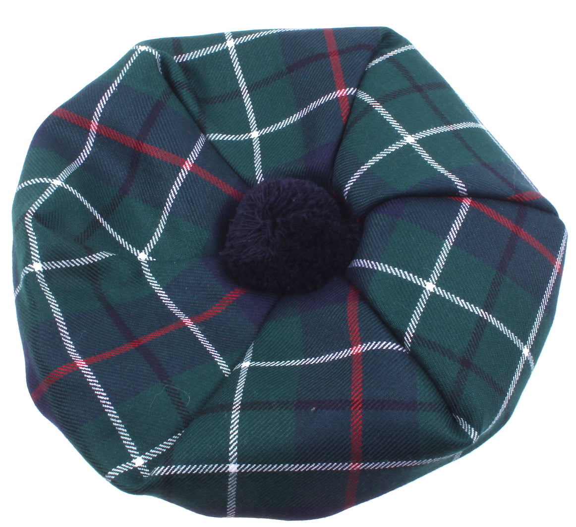 Luxury Wool Tam in Duncan Modern Tartan