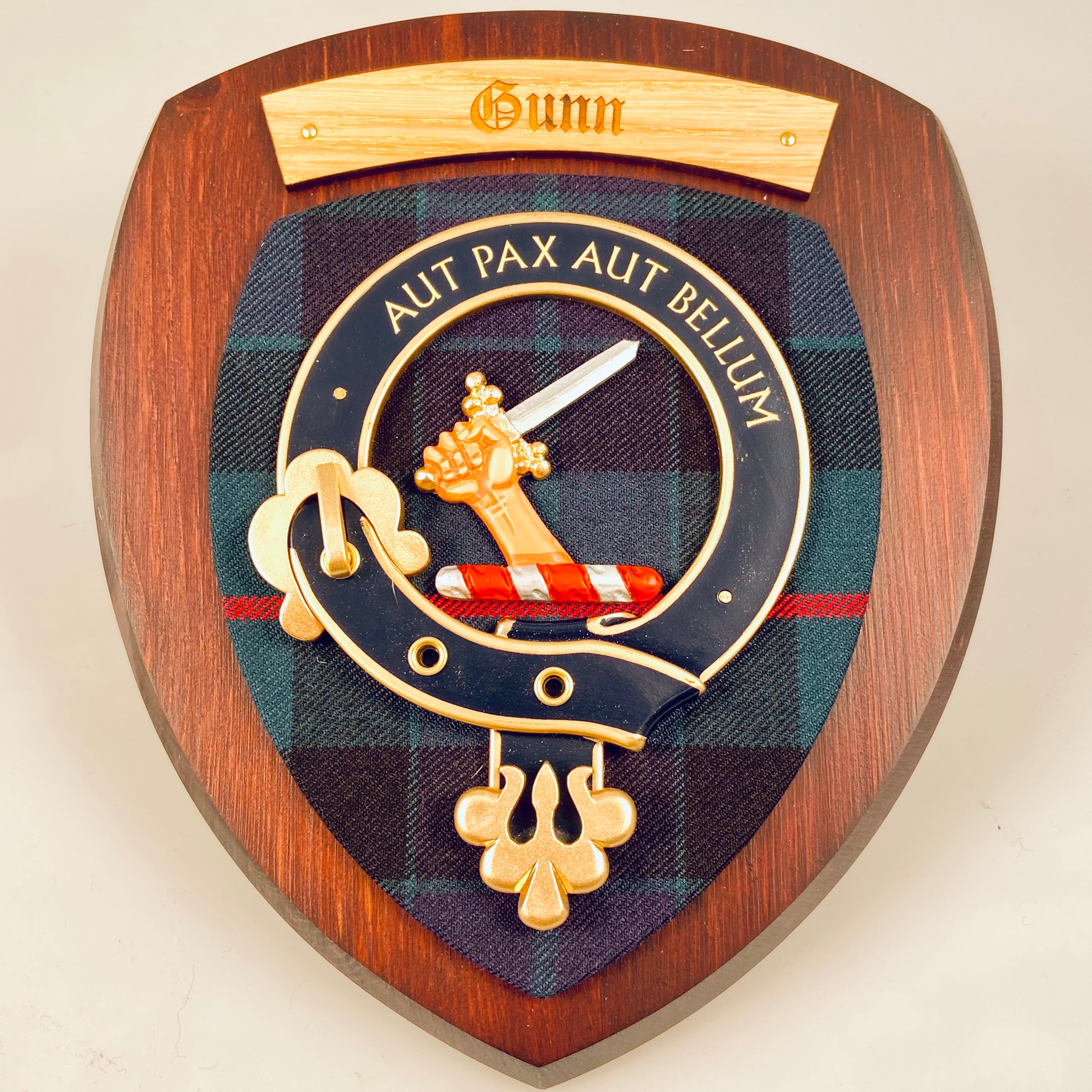 Gunn Clan Crest Plaque
