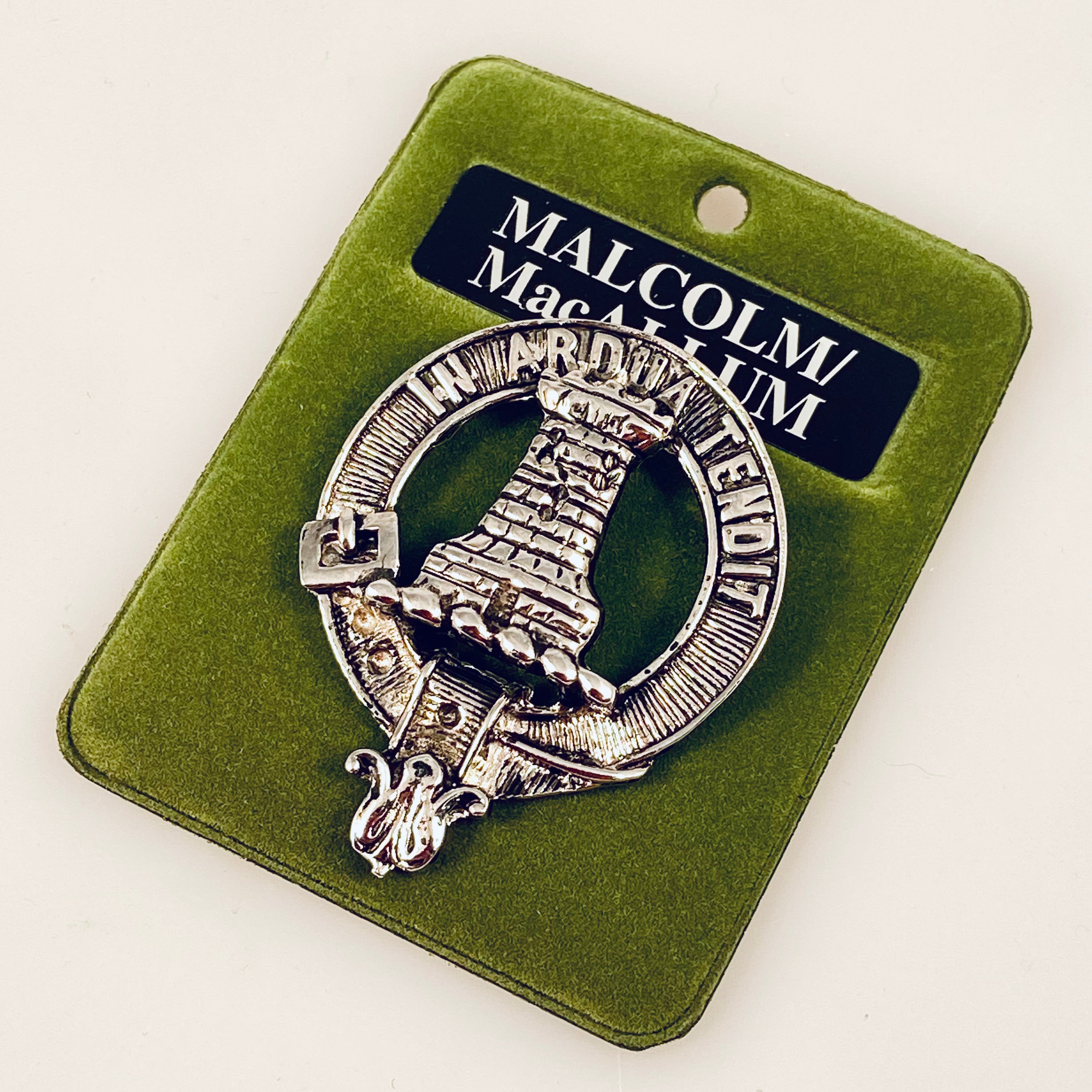 Malcolm Clan Crest Badge | Display Your Scottish Pride