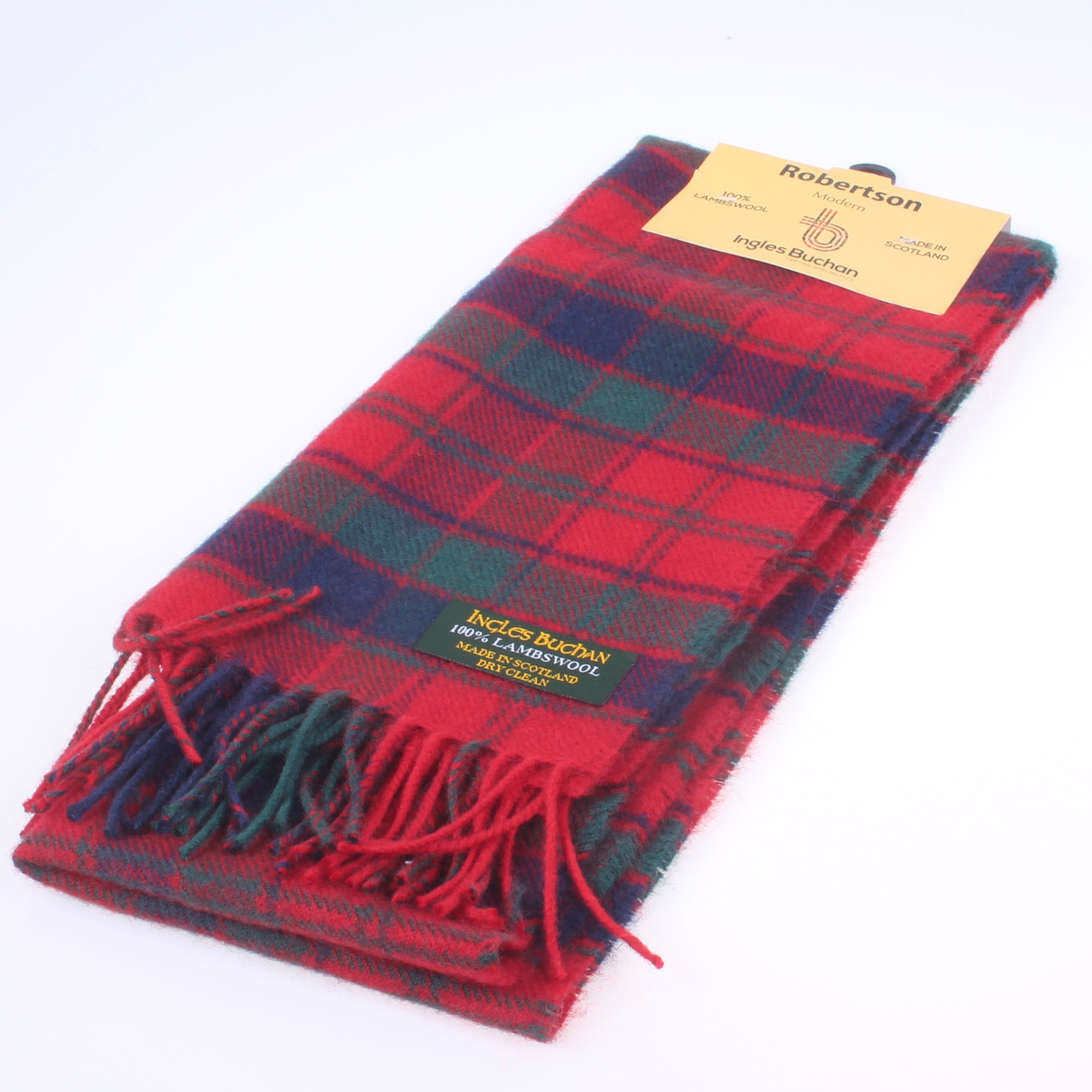 Robertson Red Tartan Scarf