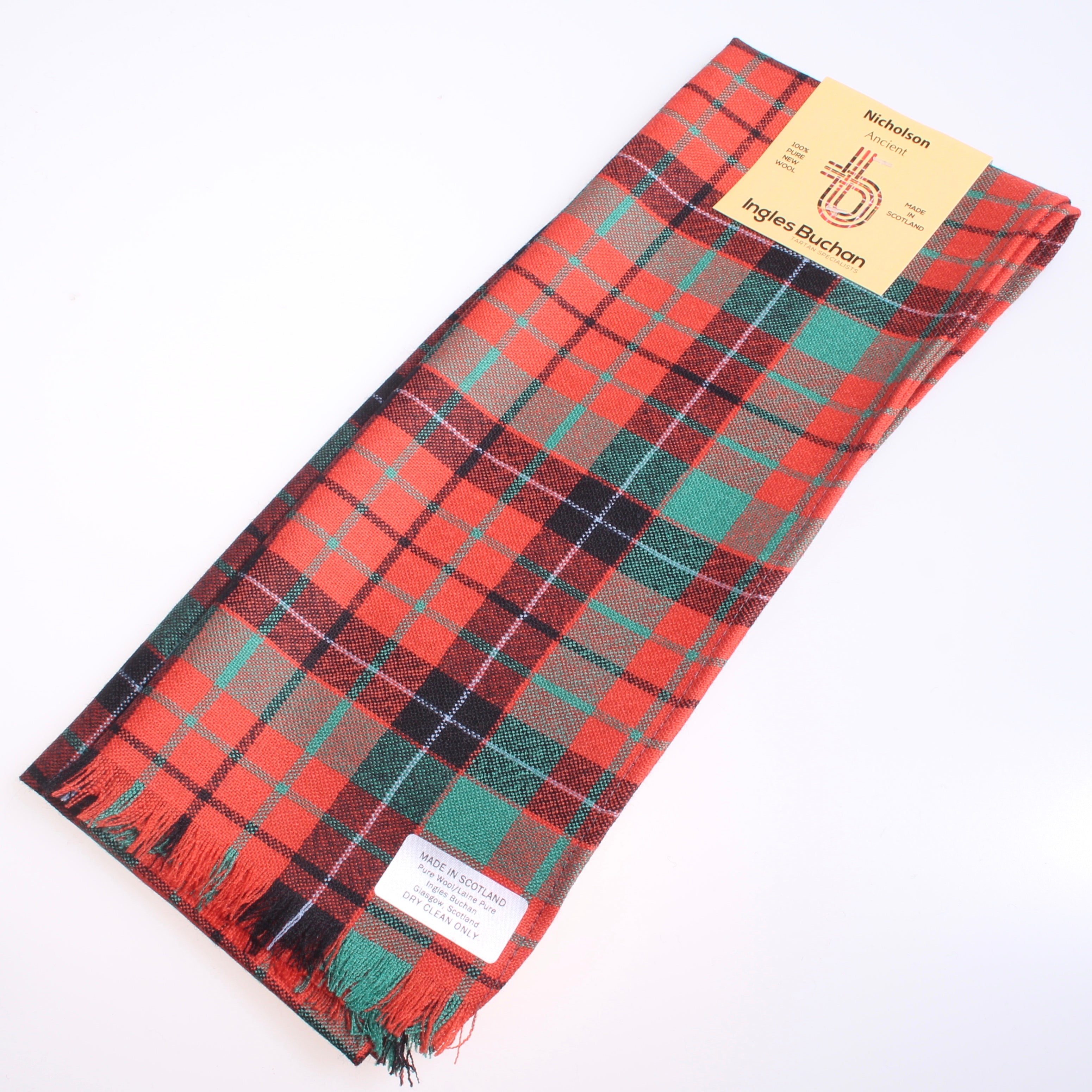 Wool Scarf in Nicholson Tartan