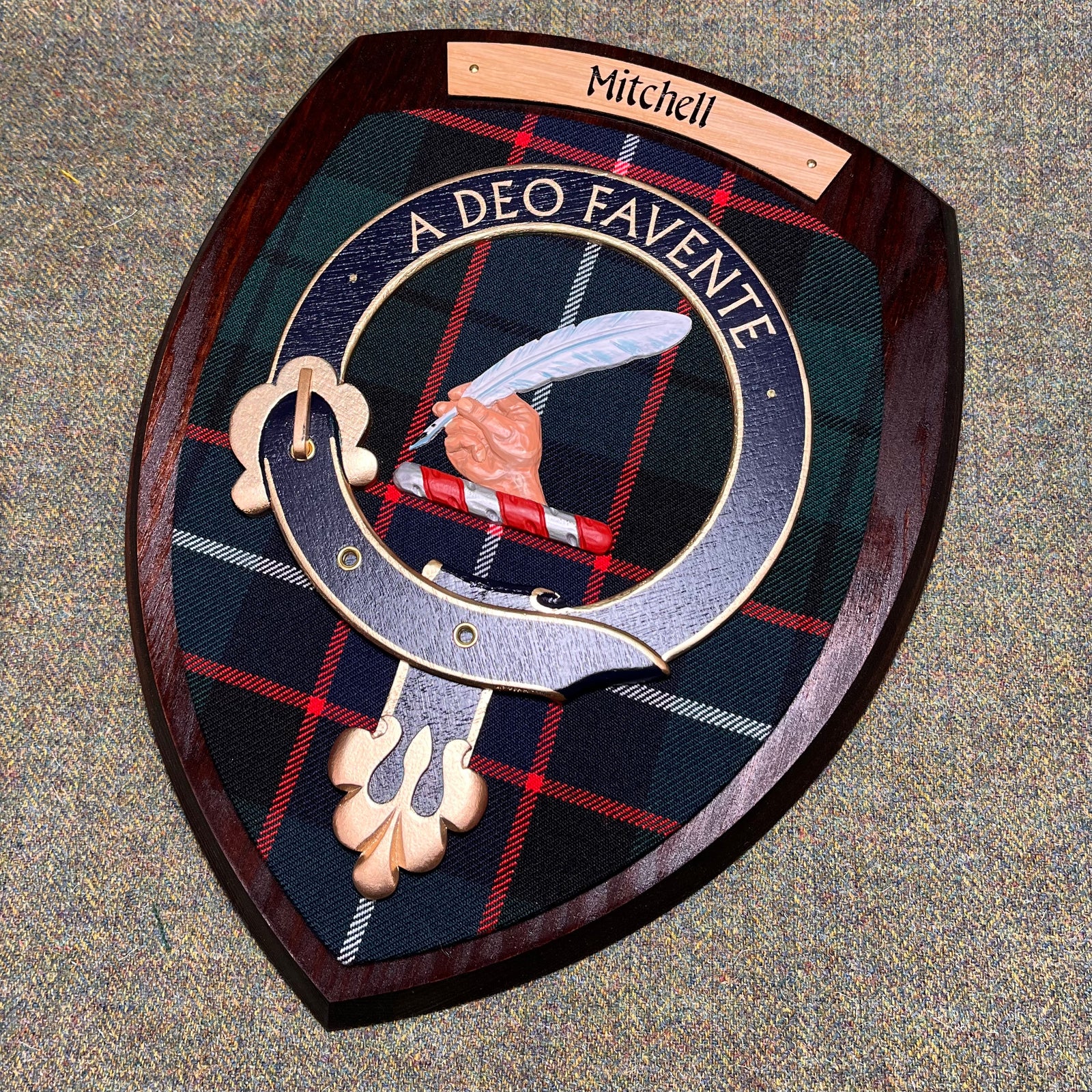 Mitchell Clan Crest Wall Plaque