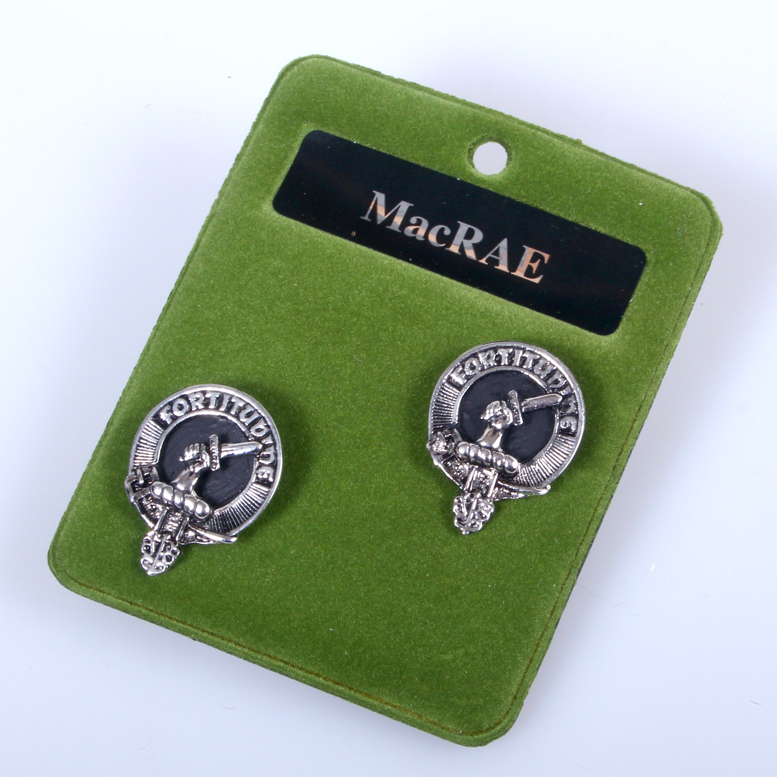MacRae Clan Crest Cufflinks