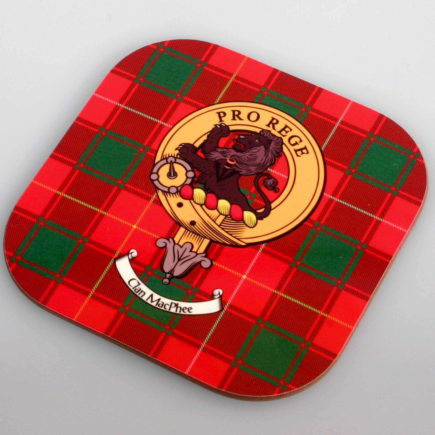 MacPhee Clan Coaster Set