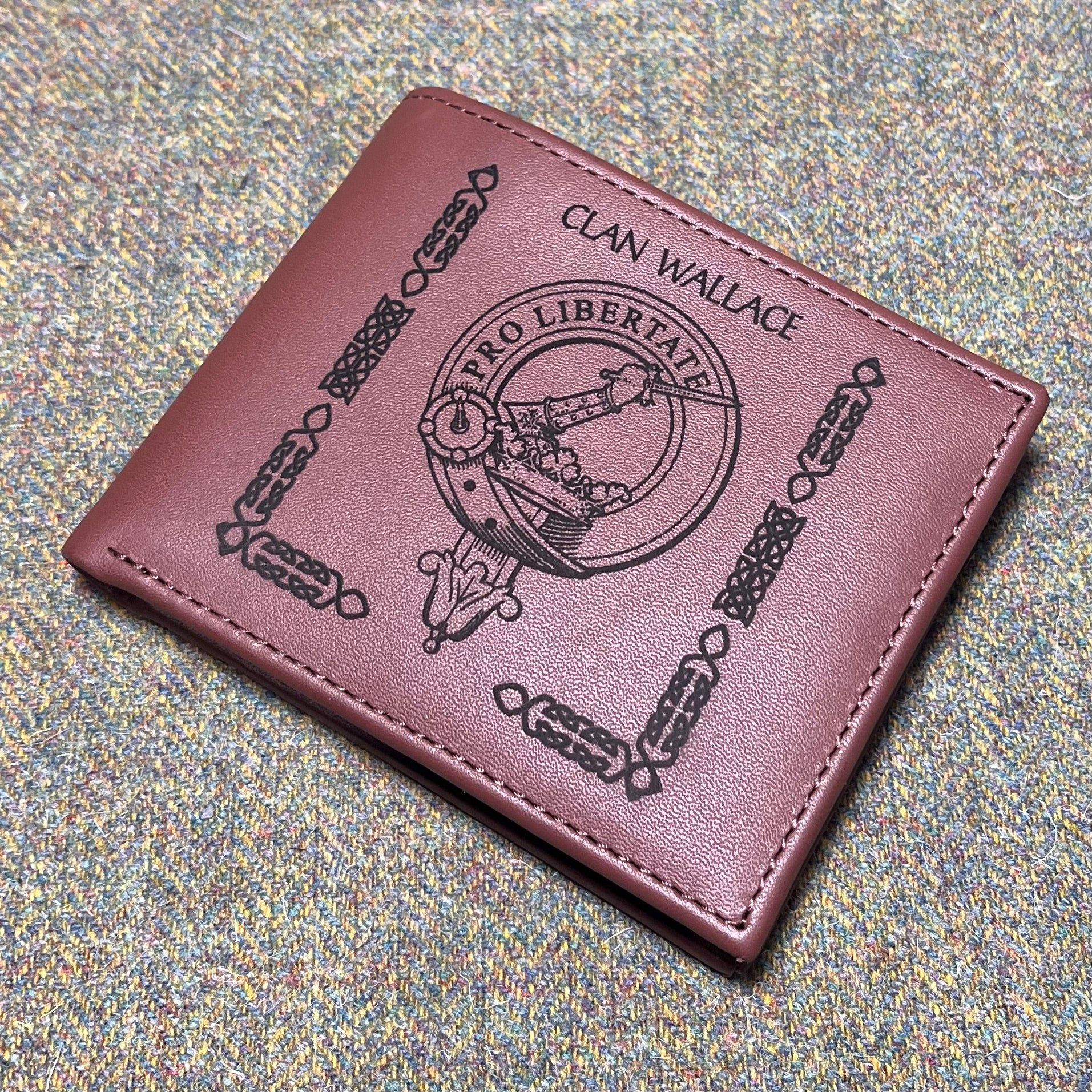 Clan Crest Leather Wallet