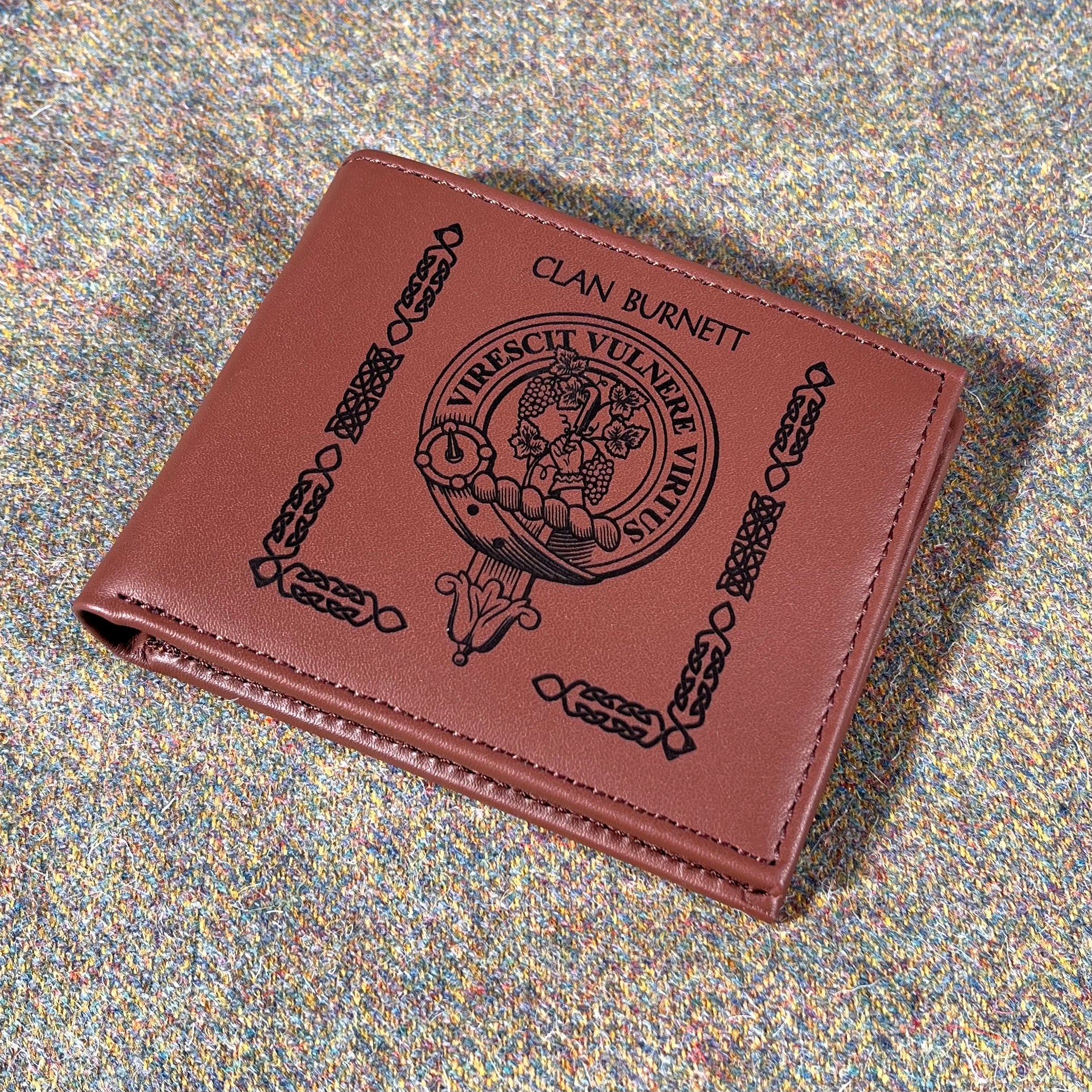 Burnett Clan Crest Wallet