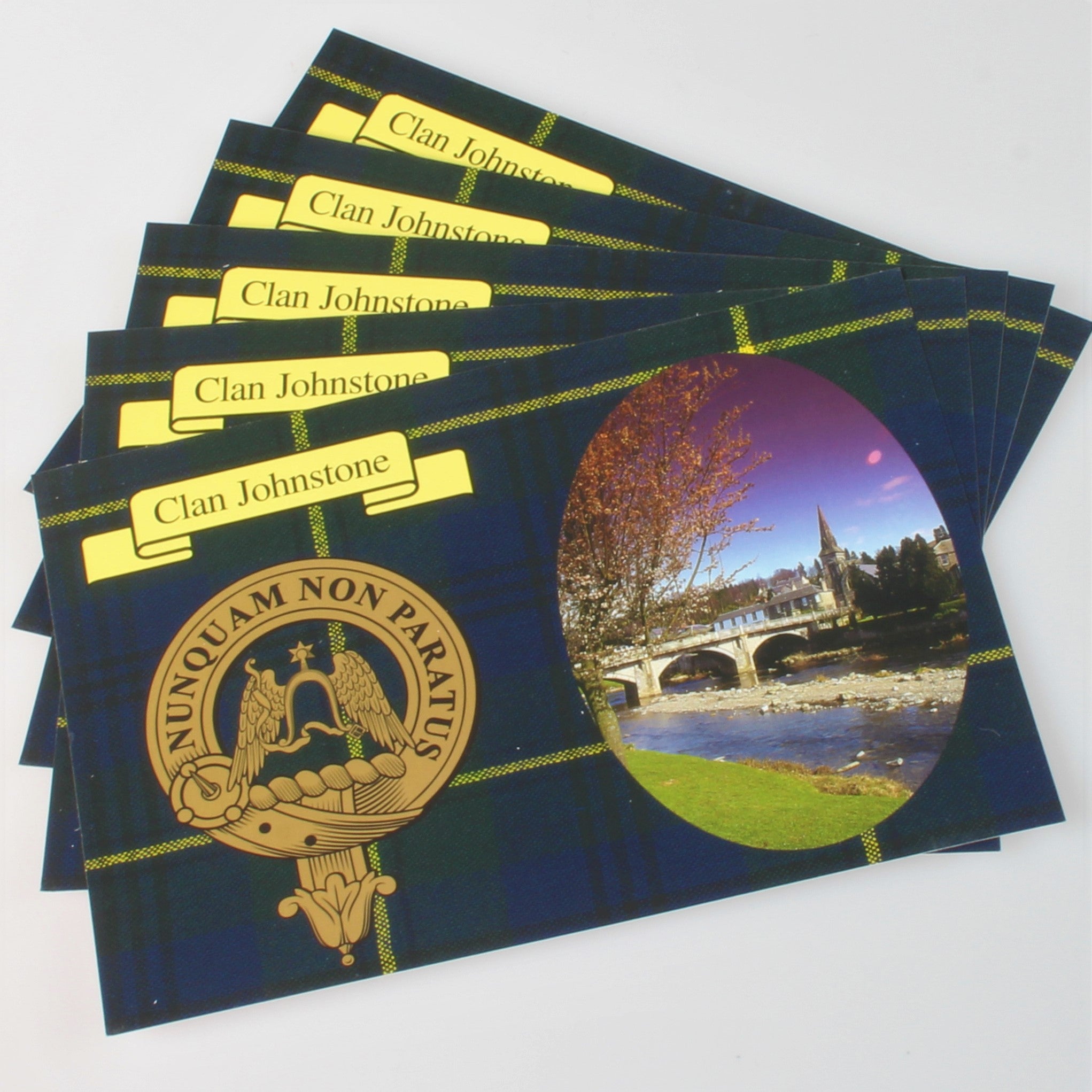 Johnstone Clan Crest Postcard Pack