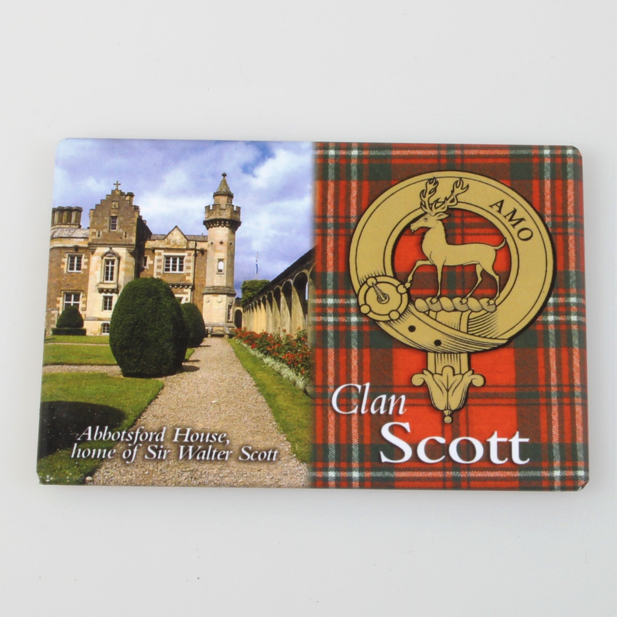 Upgrade Your Fridge Game with the Scott Clan Crest Fridge Magnet
