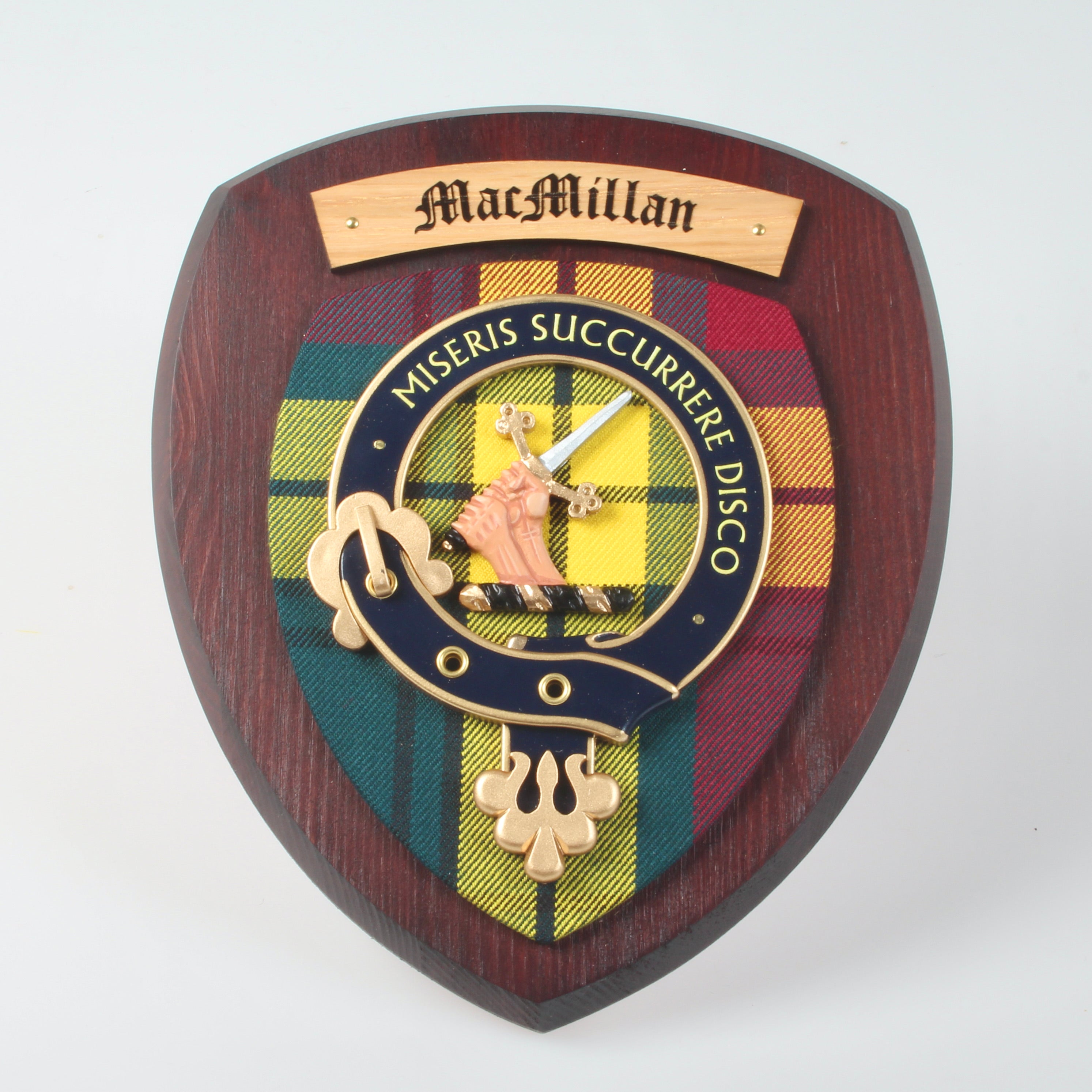 MacMillan Clan Crest Plaque
