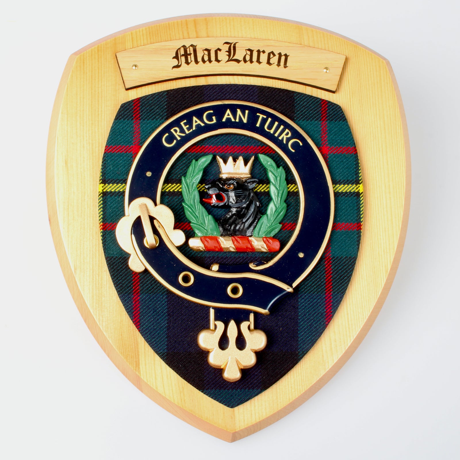 MacLaren Clan Crest Plaque