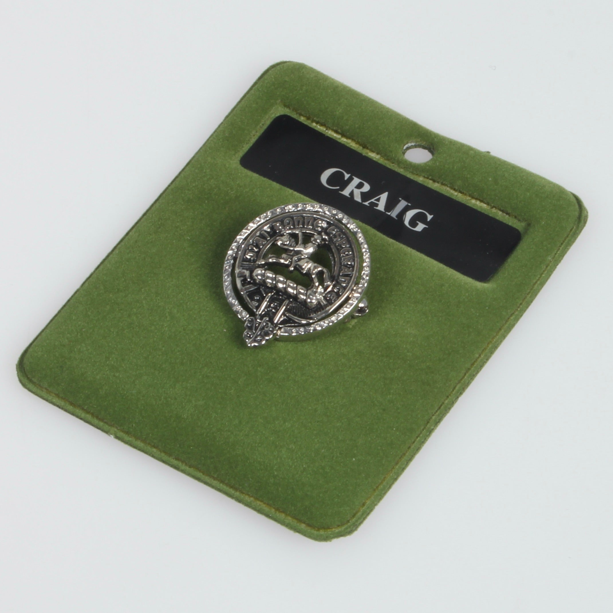 Craig Clan Crest Pin Badge