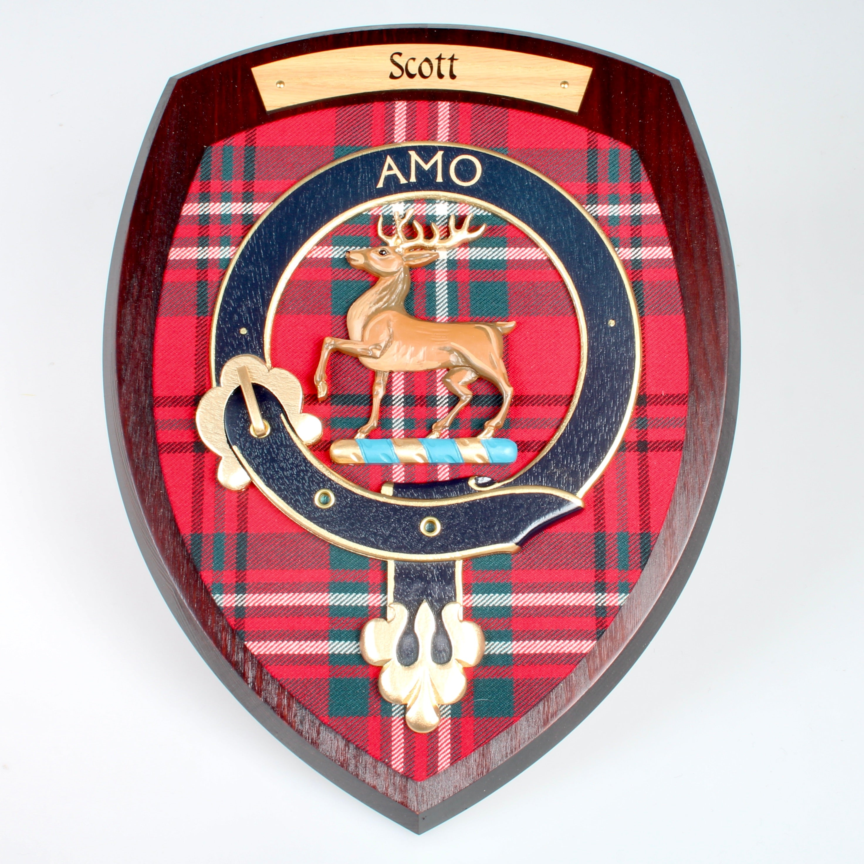 Scott Clan Crest Plaque