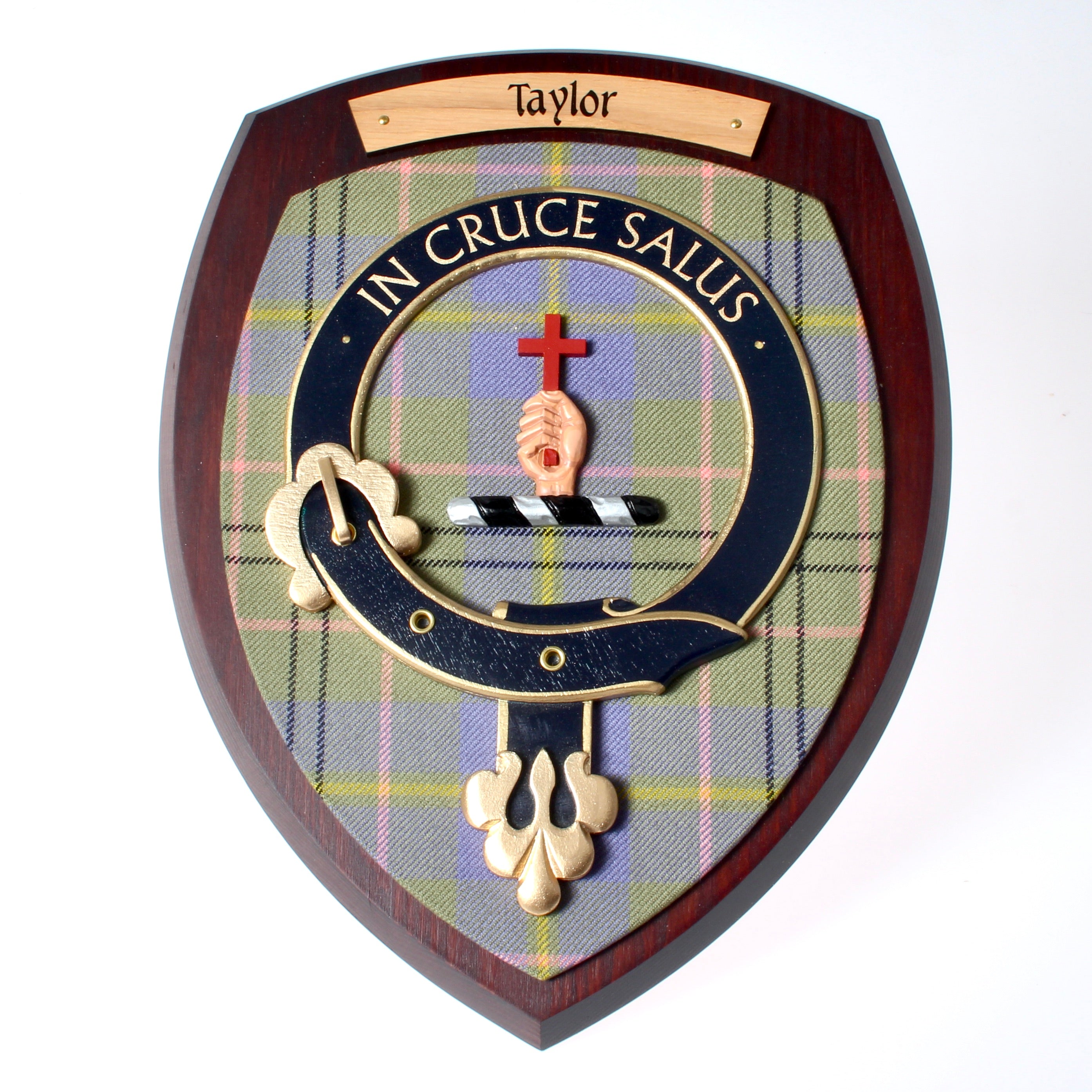 Taylor Clan Crest Wall Plaque