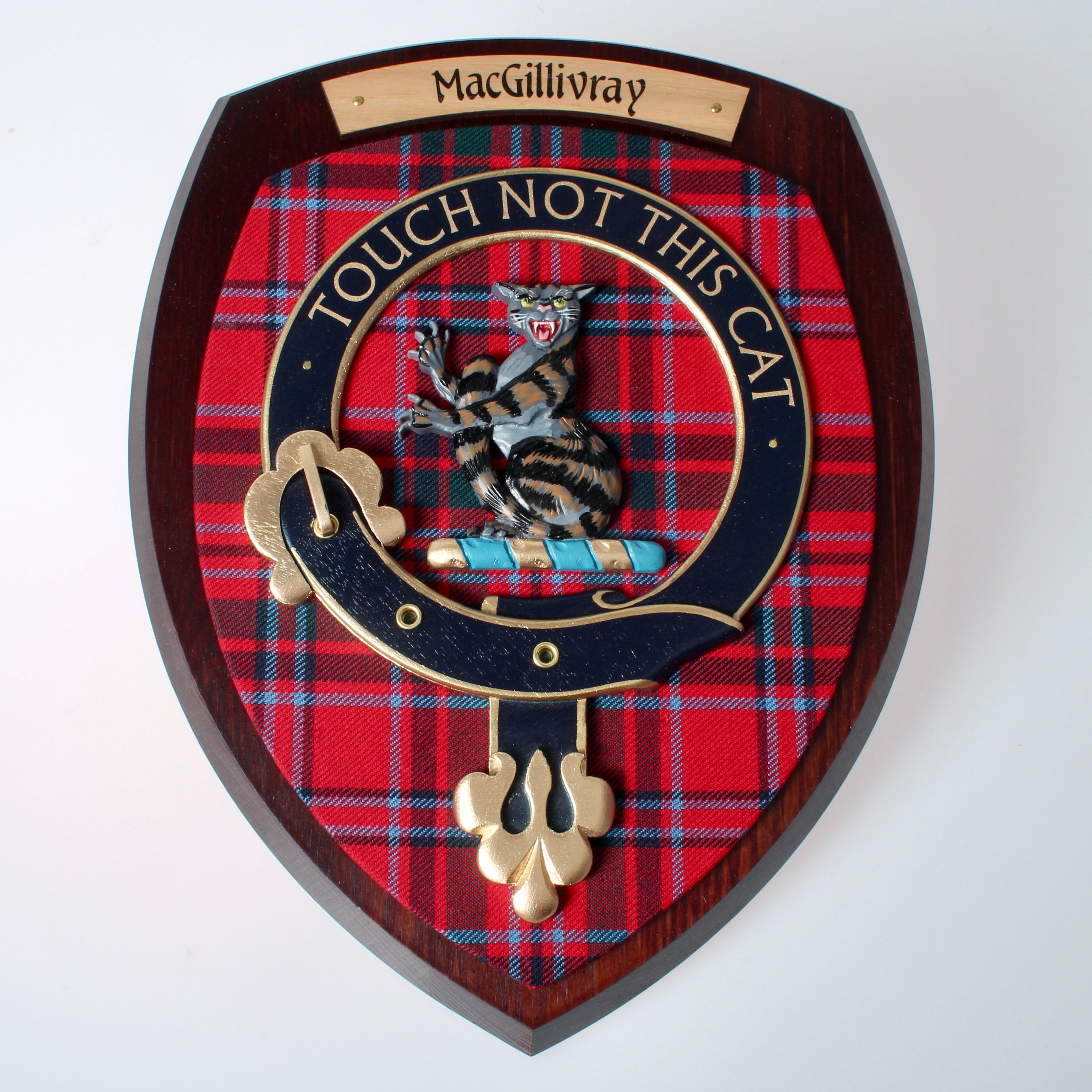 Handmade MacGillivray Clan Crest Wall Plaque
