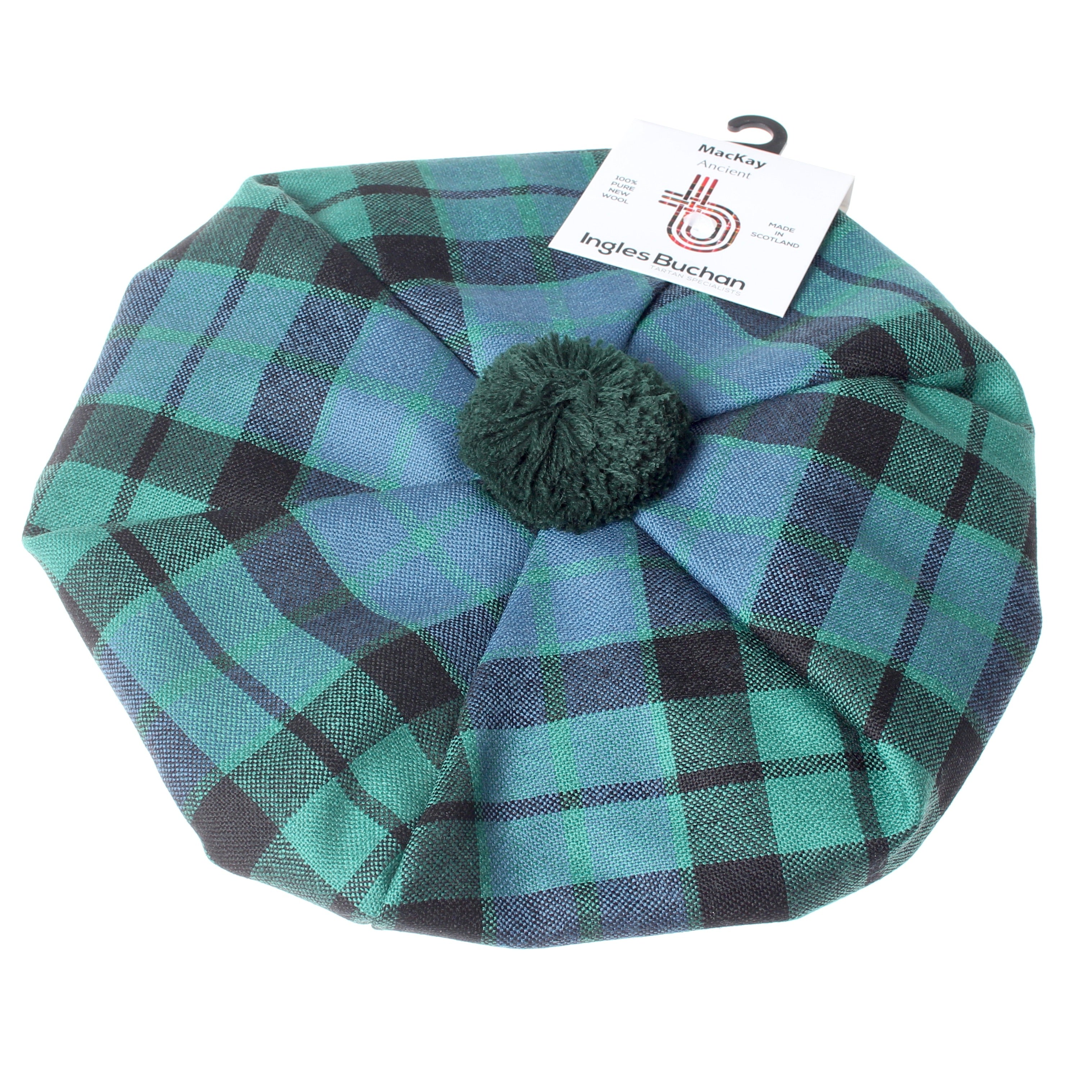 Wool Tam in MacKay Tartan