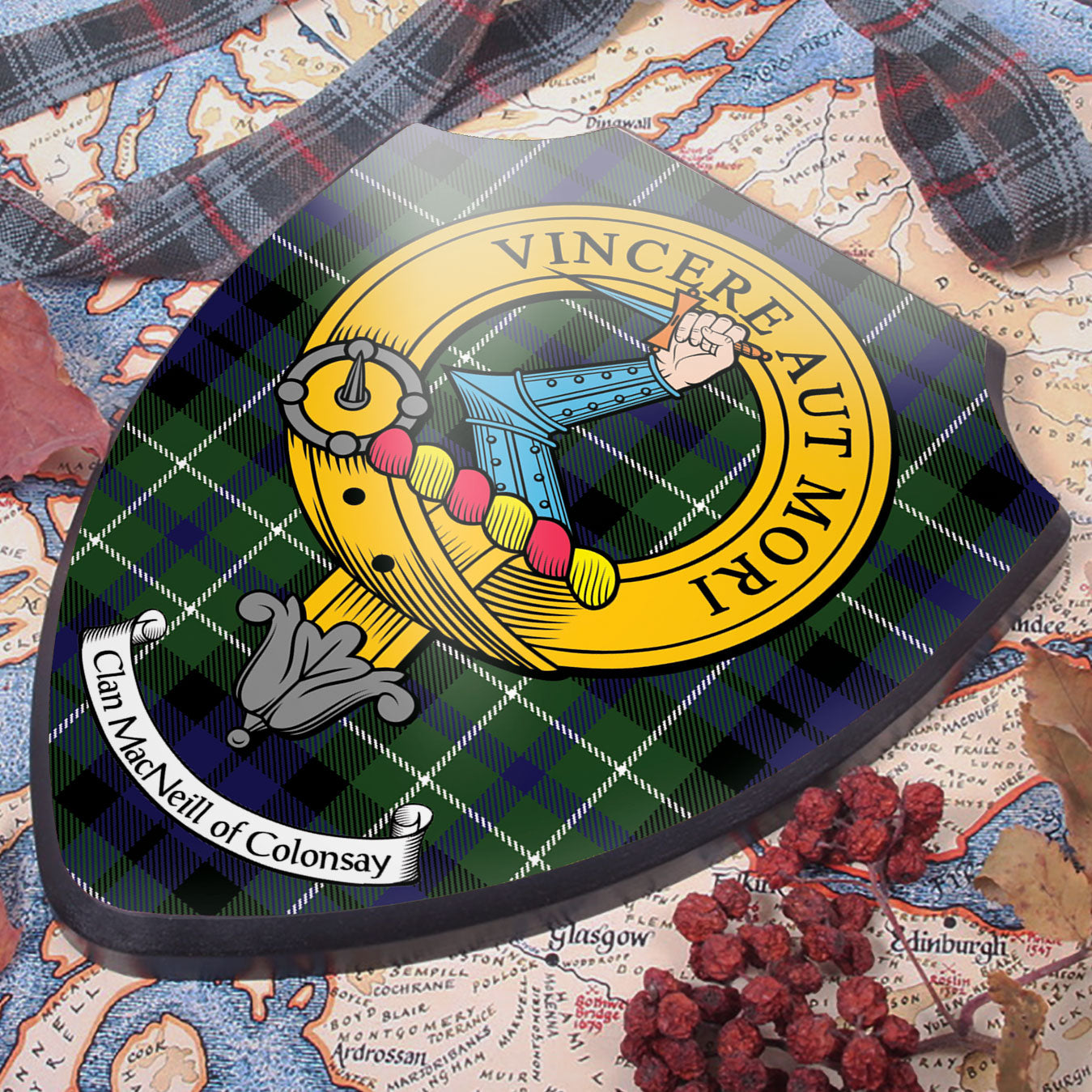 MacNeil of Colonsay Clan Crest Wall Plaque