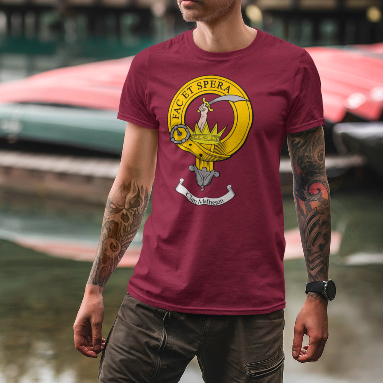 Matheson Clan Crest T Shirt