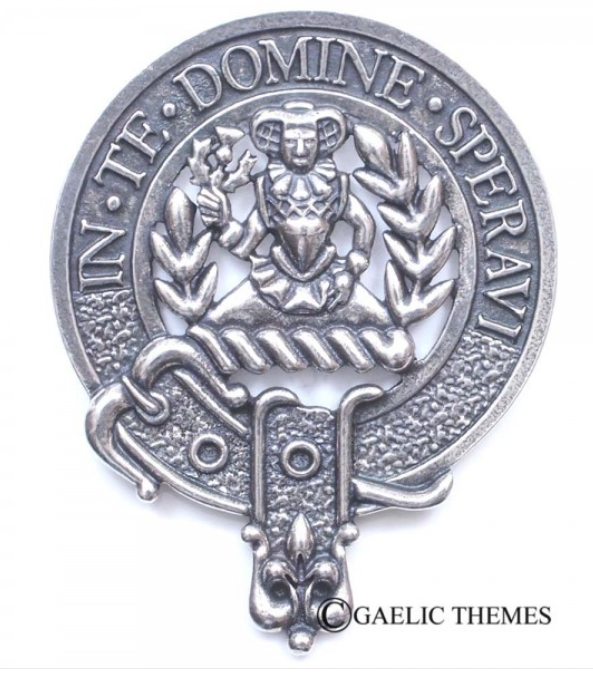Lyon Clan Crest Badge - Pewter