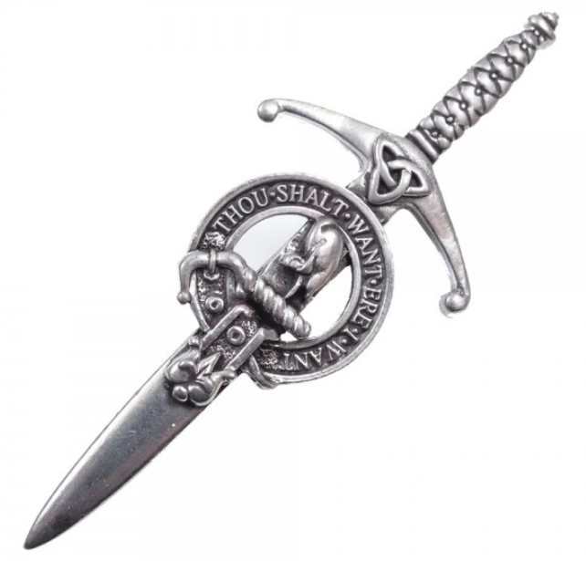 Cranston Clan Crest Pewter Kilt Pin