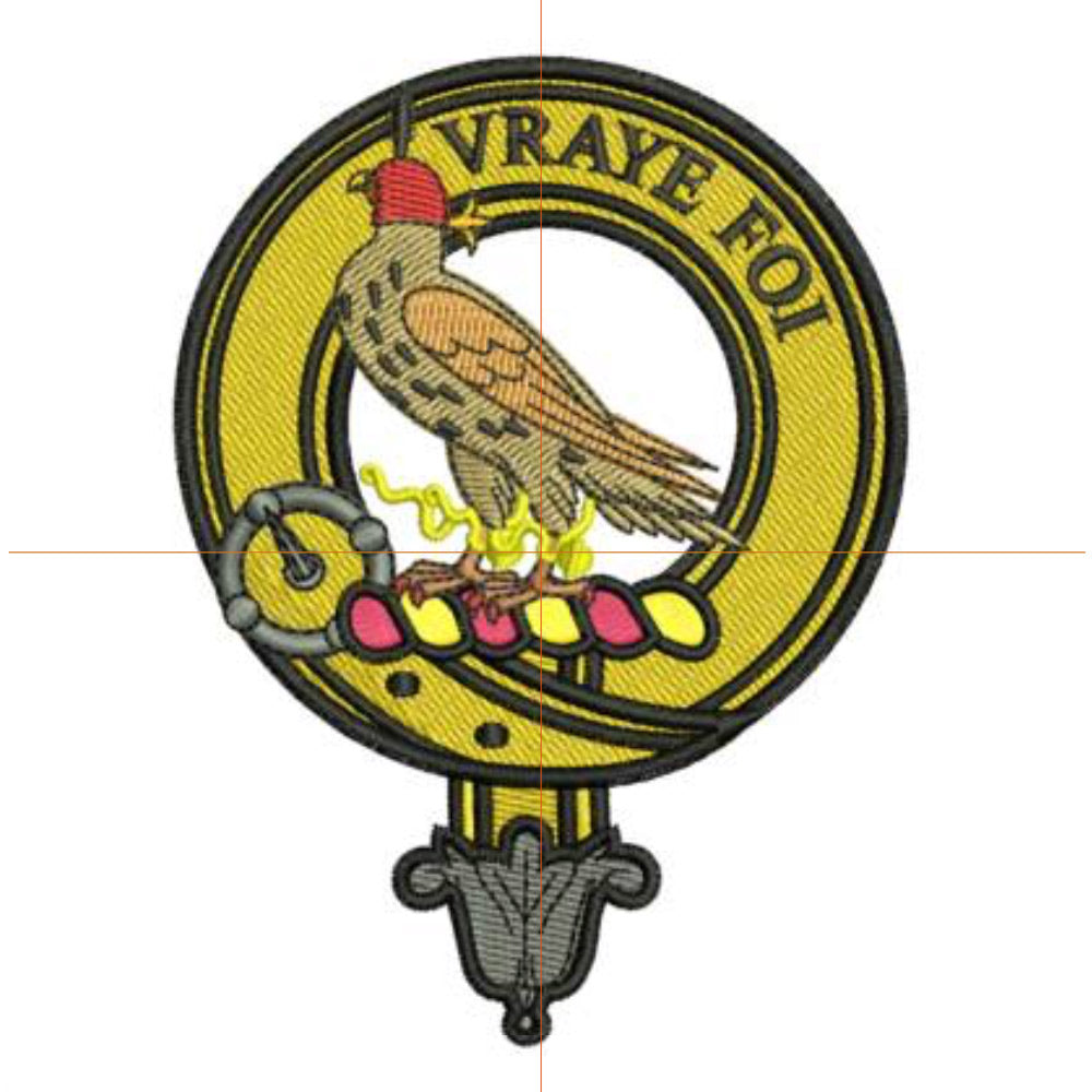 Boswell Clan Crest Fleece Jacket