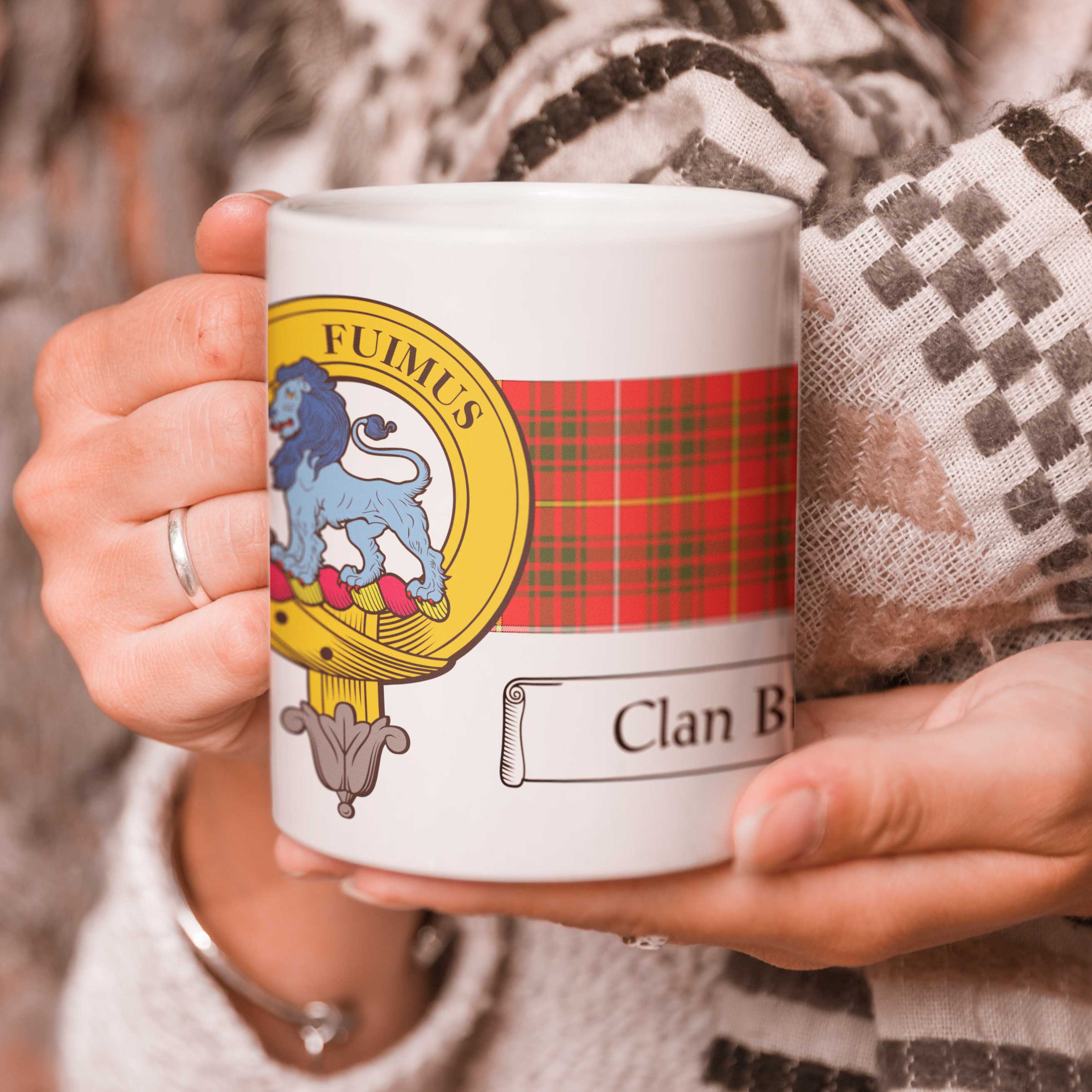 Bruce Clan Crest Mug