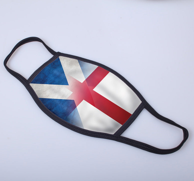 England Scotland Face Mask - Show your love