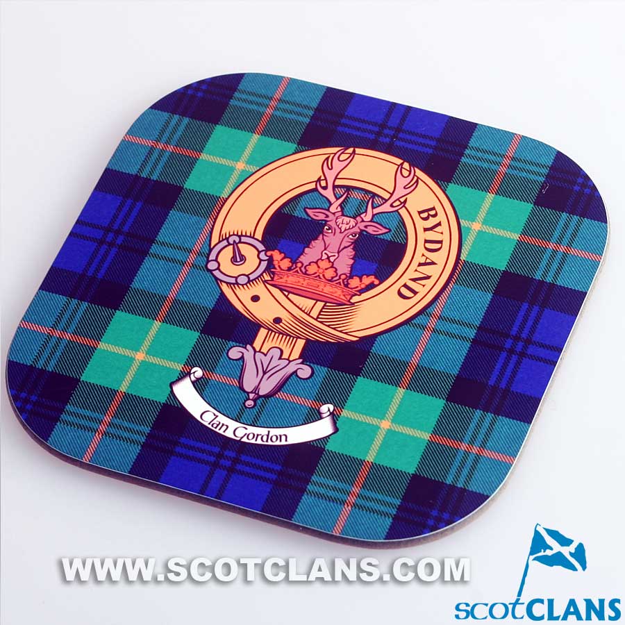 Gordon Clan Coaster Set