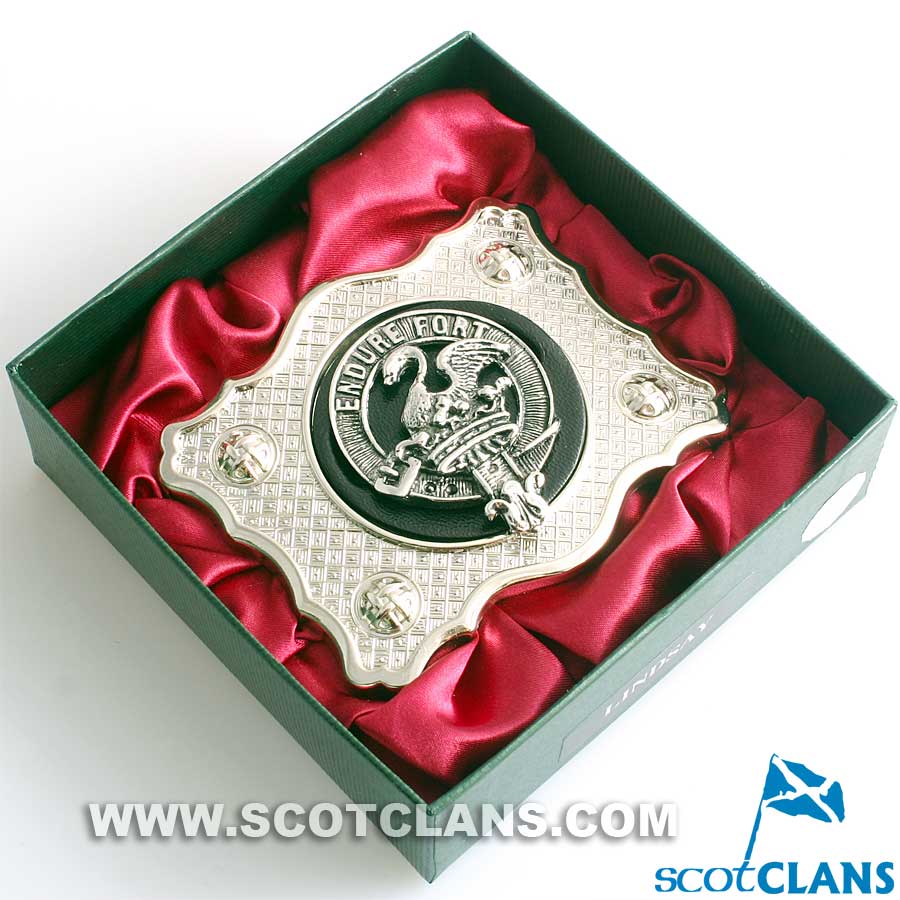 Lindsay Pewter Clan Crest Buckle