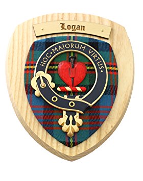 Logan Clan Crest Plaque | Scottish Heritage & Craftsmanship