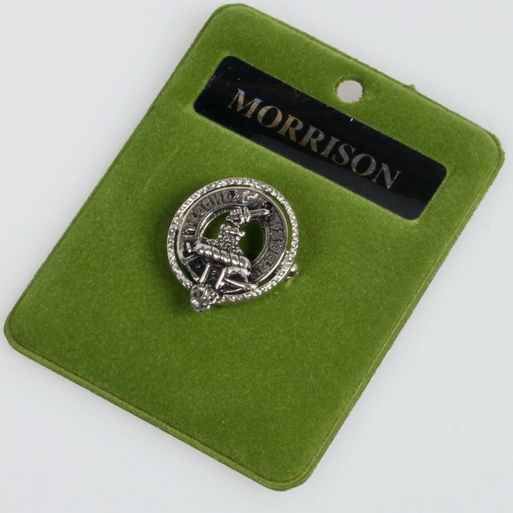Clan Crest Pewter Pin Badge