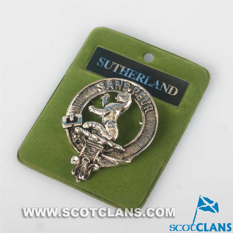 Sutherland Clan Crest Badge